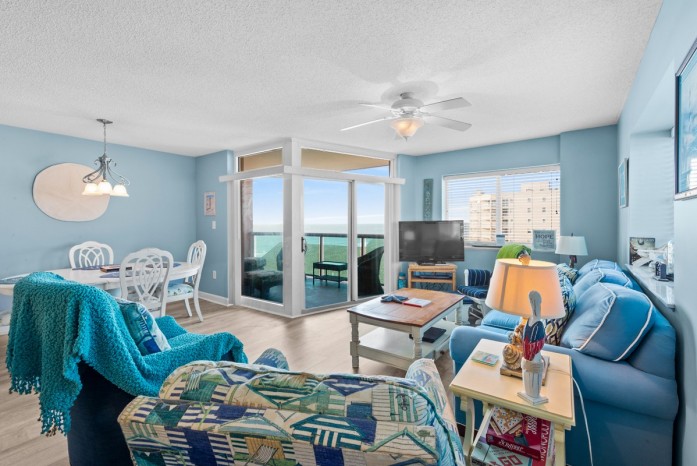 Laguna Keyes 612 | Oceanfront Cherry Grove Condo | Pool | Myrtle Beach ...
