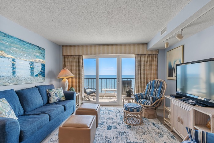 Sea Marsh 1 1003 | Oceanfront Cherry Grove Vacation Condo | Pool ...