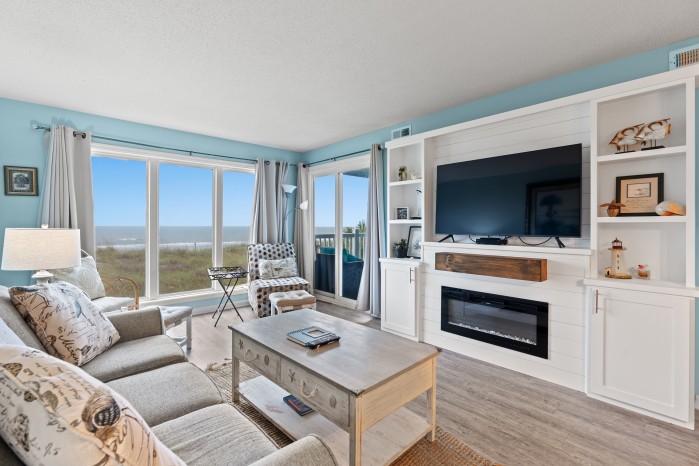 Surf Villas E2 | Lovely Pet Friendly Oceanfront Ocean Drive Condo ...
